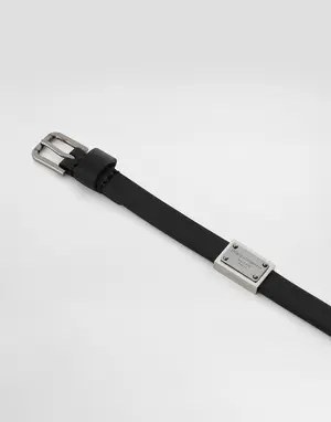 Dolce & Gabbana Calfskin Bracelet Bijoux Leather