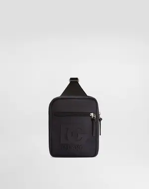 Dolce & Gabbana Nylon Waist Bag With Logo Accessories - Blue