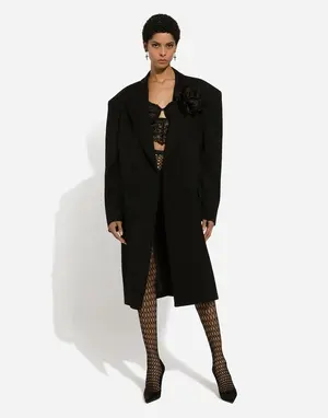 Dolce & Gabbana Cappotto Coats And Jackets - Black