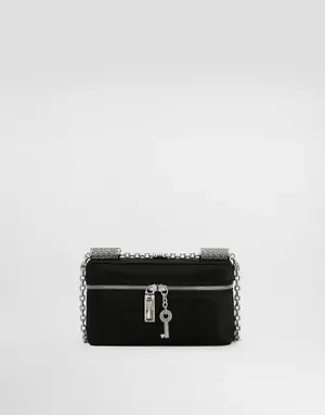 Dolce & Gabbana Sicily Medium Satin And Pavé Tubes Shoulder Bag