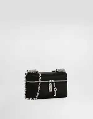 Dolce & Gabbana Sicily Medium Satin And Pavé Tubes Shoulder Bag