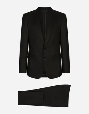 Dolce & Gabbana Single-breasted Tuxedo Suit Suits And Blazers - Black