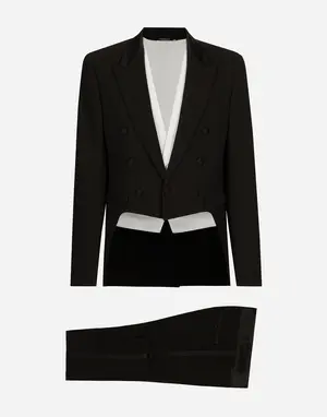 Dolce & Gabbana Single-breasted Tuxedo Suit Suits And Blazers - Black