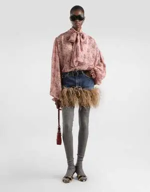 Dolce & Gabbana Denim Skirt Denim And Jeans Multi-colored