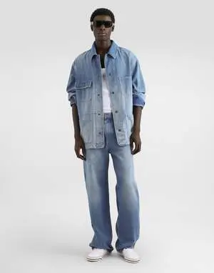 Dolce & Gabbana Denim Jacket Denim Multi-colored