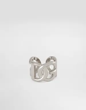 Dolce & Gabbana Dg Logo Ring Bijoux Metal - Silver