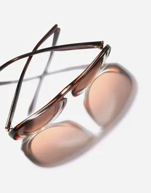 Dolce & Gabbana Acetate Aviator Sunglasses - Multicolor