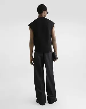 Dolce & Gabbana Cable-knit Wool Vest Sweaters And Cardigans