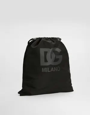Dolce & Gabbana Nylon Backpack With Printed Logo Accessories