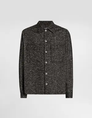Dolce & Gabbana Wool Blend Shirt Shirts - Multicolor