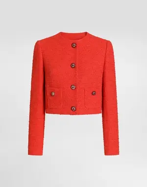 Dolce & Gabbana Giacchino Coats And Jackets - Orange