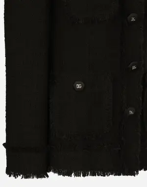 Dolce & Gabbana Single-breasted Tweed Jacket Blazers