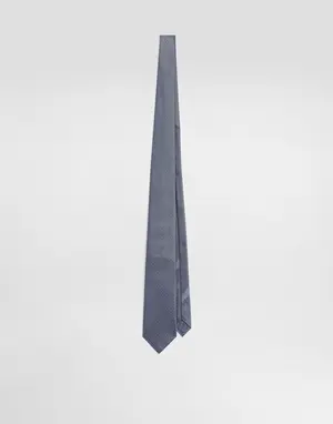 Dolce & Gabbana Micro-design Jacquard Tie