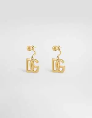 Dolce & Gabbana Dg Logo Drop Earrings