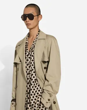 Dolce & Gabbana Double-breasted Trench Coat Coats And Jackets