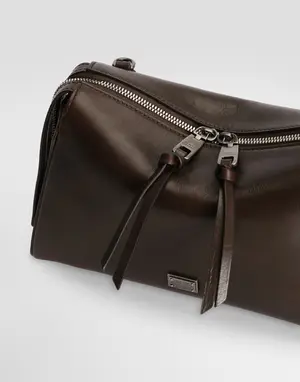 Dolce & Gabbana Vittoria Tempesta Calfskin Bag - Brown