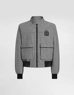 Dolce & Gabbana Unlined Blouson Jacket Coats And Jackets - Multicolor