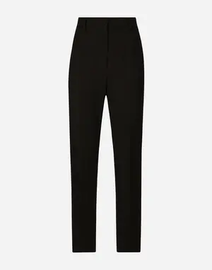 Dolce & Gabbana Tailored Twill Pants Pants And Shorts - Black