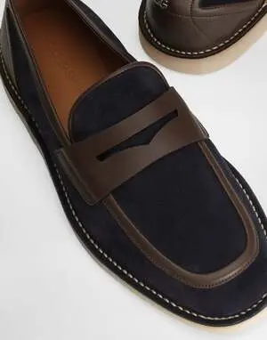 Dolce & Gabbana Split Calfskin Slipper Drivers - Multicolor