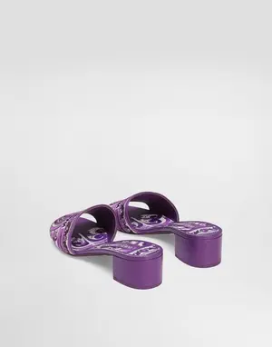 Dolce & Gabbana Ciabatta Flat Slides And Mules - Multicolor