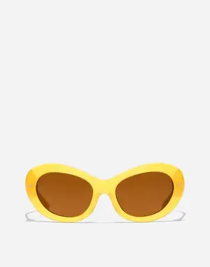 Dolce & Gabbana Maiolica Gialla Sunglasses Sunglasses - Yellow