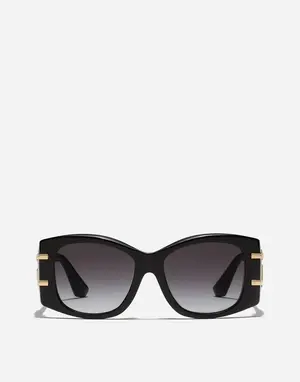 Dolce & Gabbana Dg Griffe Sunglasses Icons - Black
