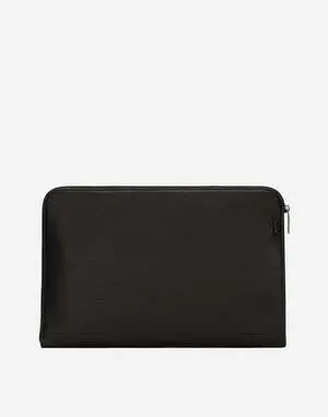 Dolce & Gabbana Large Deerskin Pouch Briefcase And Clutches