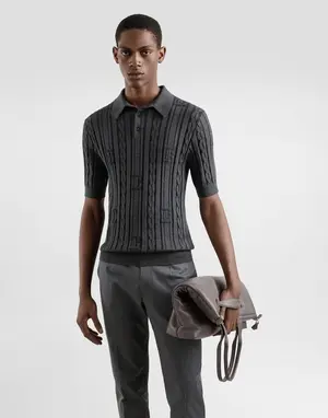 Dolce & Gabbana Calfskin Nappa Leather Shopper - Grey