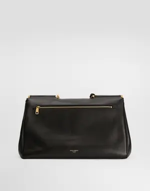 Dolce & Gabbana Maxi My Sicily Handbag In Plongé Calfskin