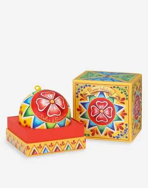 Dolce & Gabbana Decorative Glass Ball Holiday Decoration - Multicolor