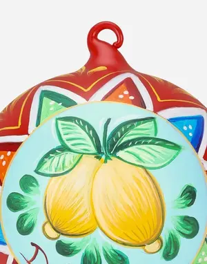 Dolce & Gabbana Decorative Glass Ball Holiday Decoration