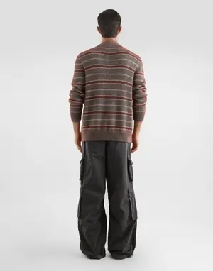 Dolce & Gabbana Washed Fabric Cargo Trousers And Shorts