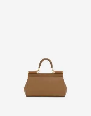 Dolce & Gabbana Small Sicily Handbag Leather