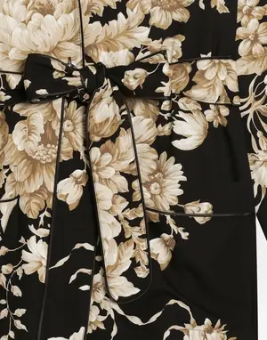 Dolce & Gabbana Rose- Silk Vanity Shirt Shirts And Tops