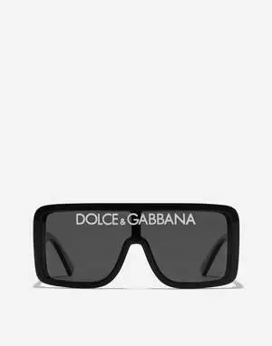 Dolce & Gabbana Dg Logo Sunglasses Collection Acetate - Black