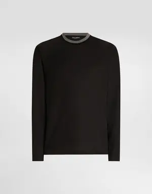 Dolce & Gabbana Jersey T-shirt T-shirts And Polos - Black