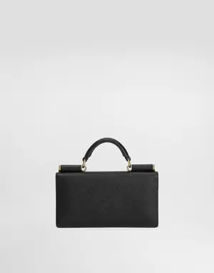 Dolce & Gabbana Dauphine-print Calfskin Mini Bag Collection Leather