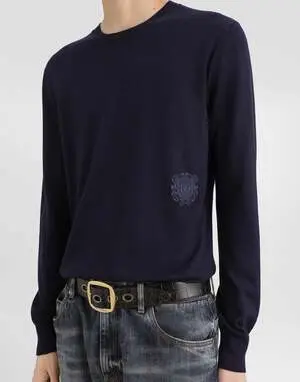 Dolce & Gabbana Virgin Wool Pullover Sweaters And Cardigans