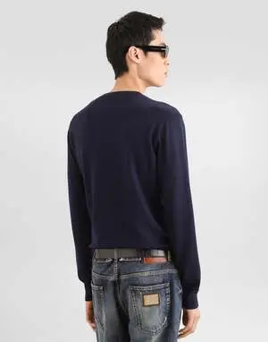 Dolce & Gabbana Virgin Wool Pullover Sweaters And Cardigans