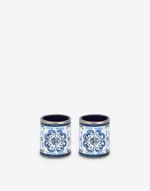 Dolce & Gabbana Set 2 Portatov 4 H5 Napkin Rings - Multicolor