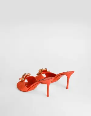 Dolce & Gabbana Embellished Mules - Multicolor