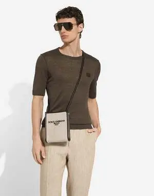 Dolce & Gabbana Small Canvas Shopper Shoppers Cotton