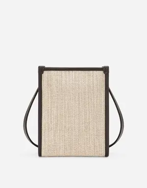 Dolce & Gabbana Small Canvas Shopper Shoppers Cotton