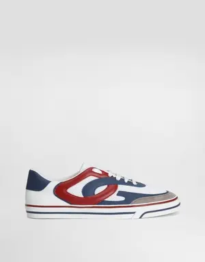 Dolce & Gabbana Dg Sailing Leather Sneakers Sneakers - Multicolor