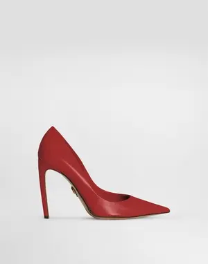 Dolce & Gabbana Polished Goatskin Pumps Pumps And Slingback - Red