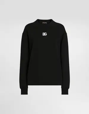 Dolce & Gabbana Embroidered Sweatshirts Hoodies For Women