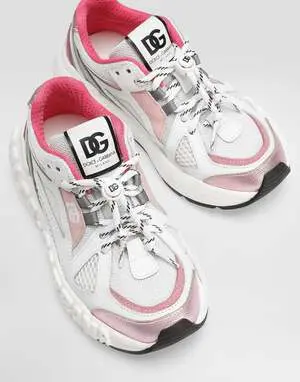 Dolce & Gabbana Nylon And Mesh Sneakers Shoes