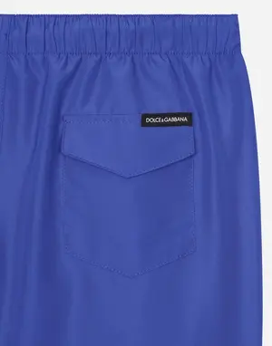 Dolce & Gabbana Nylon Swim Trunks With Dg Logo