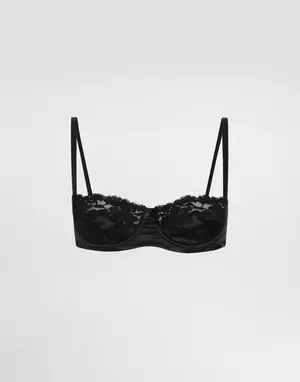 Dolce & Gabbana Reggiseno Balconcino Underwear - Black