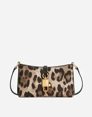 Dolce & Gabbana Leopard- Lock Shoulder Bag Shoulder And Crossbody Bags Animal - Print